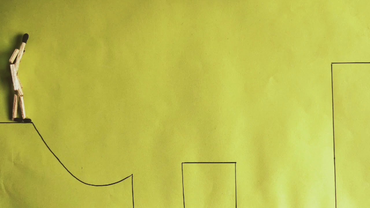 Stickman's stop motion videography☺ short movie of Stickman - YouTube