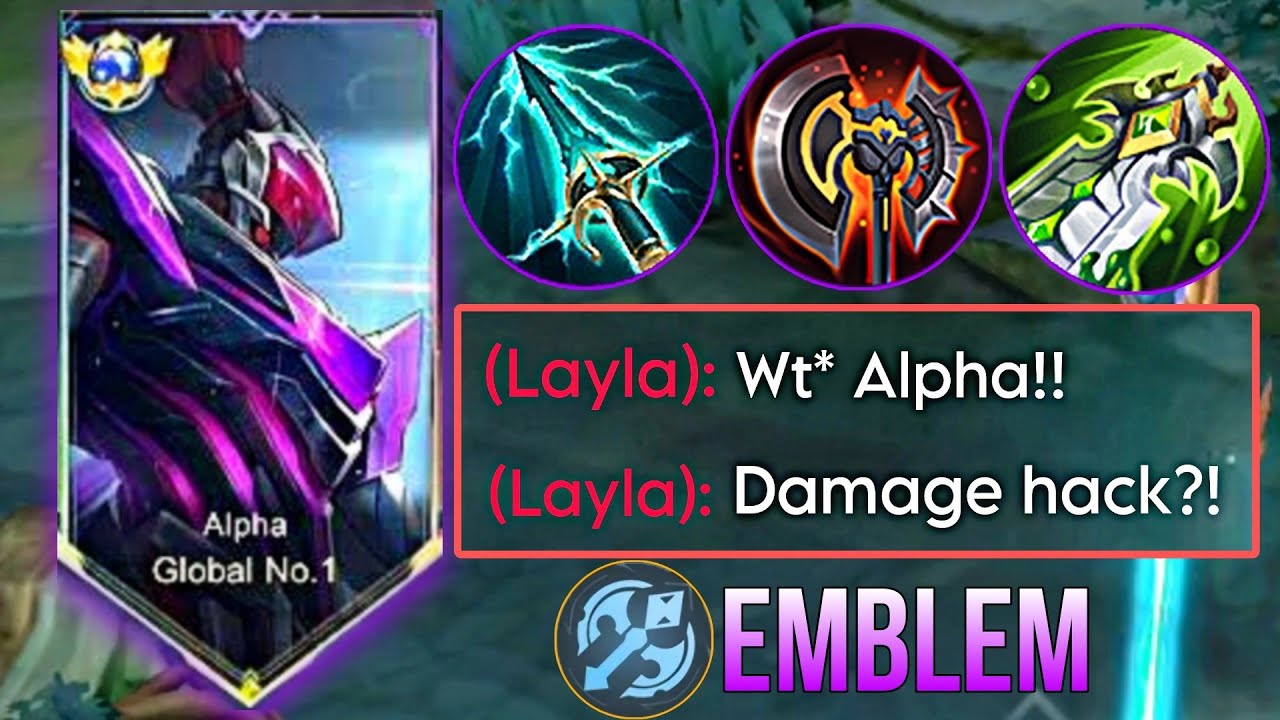 FINALLY NEW ALPHA UNLIMITED DAMAGE BUILD AND EMBLEM IS HERE!-(this is ...