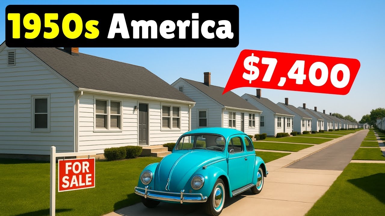 How Much Things Cost in 1950s America - YouTube