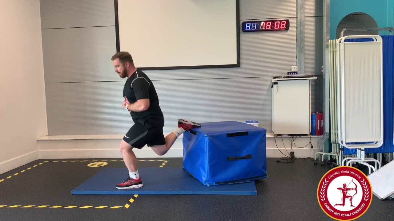 Rear Foot Elevated Split Squat - YouTube