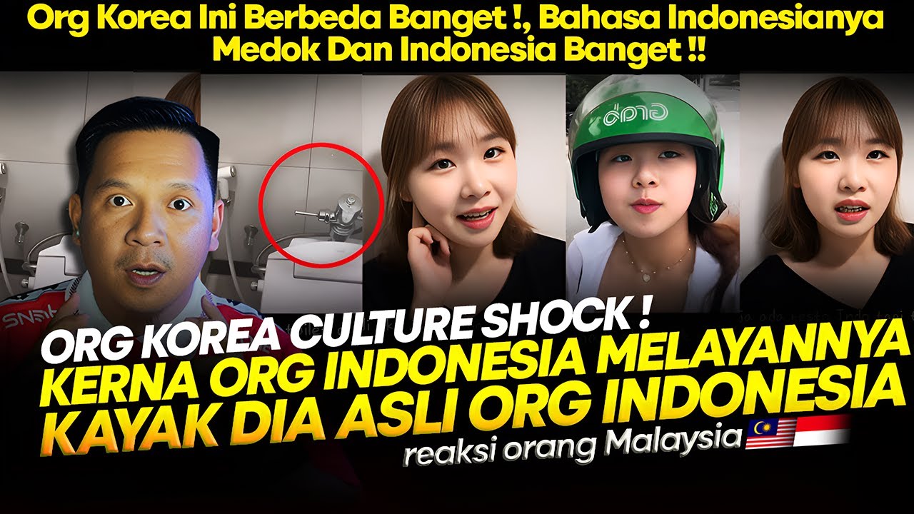 ORANG KOREA CULTURE SHOCK DENGAN ORANG INDONESIA YANG MELAYANNYA KAYAK ...