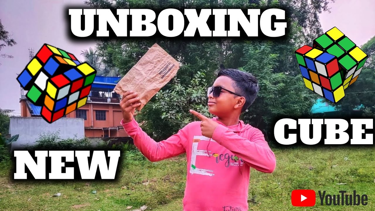 MY FIRST UNBOXING VIDEO OF A NEW CUBE ||😊 #unboxing #rubikscube #video ...