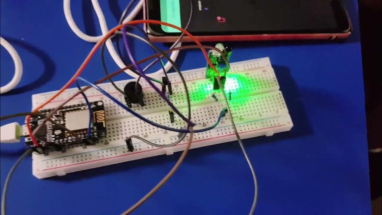 Smart Contactless Doorbell IOT Project Using NodeMCU and Blynk - YouTube