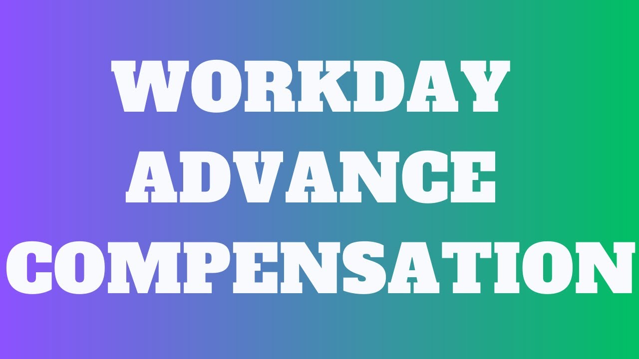 Workday Advance Compensation tutorial | workday advance courses | workday advance training - YouTube