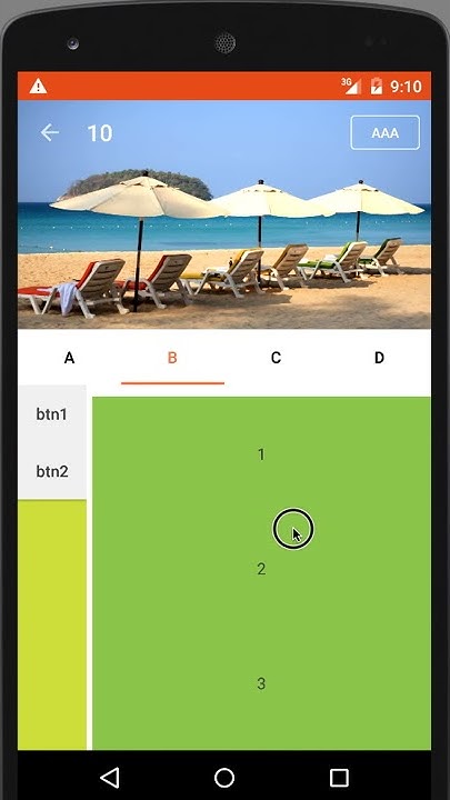 Android parallax scrolling - YouTube