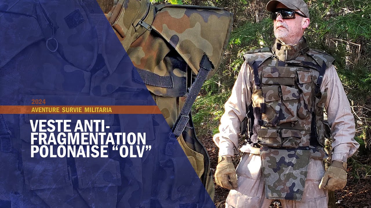 VESTE ANTI-FRAGMENTATION POLONAISE "OLV" - YouTube