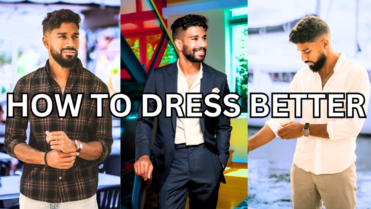 Mens Fashion 101: HOW TO DRESS BETTER - YouTube