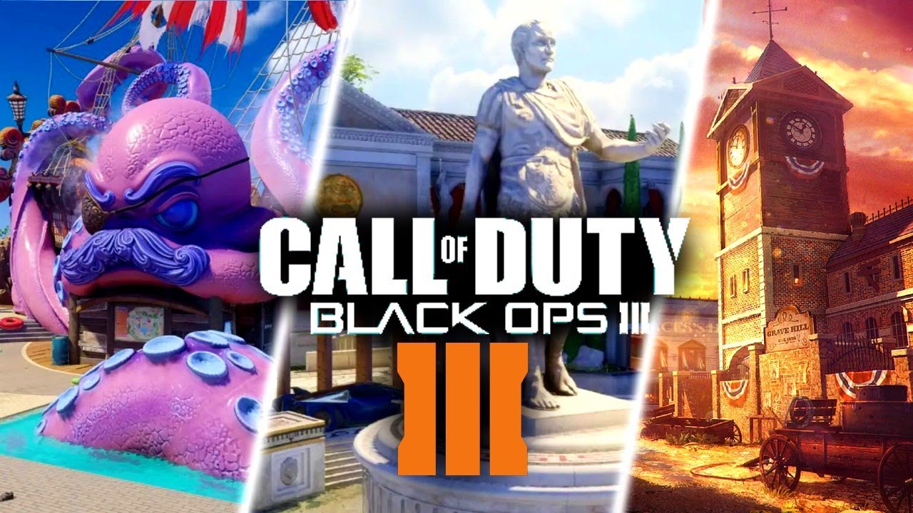 Los INCREIBLES MAPAS de CALL of DUTY BLACK OPS 3 | TOP MAPAS BO3 ''DLC ...