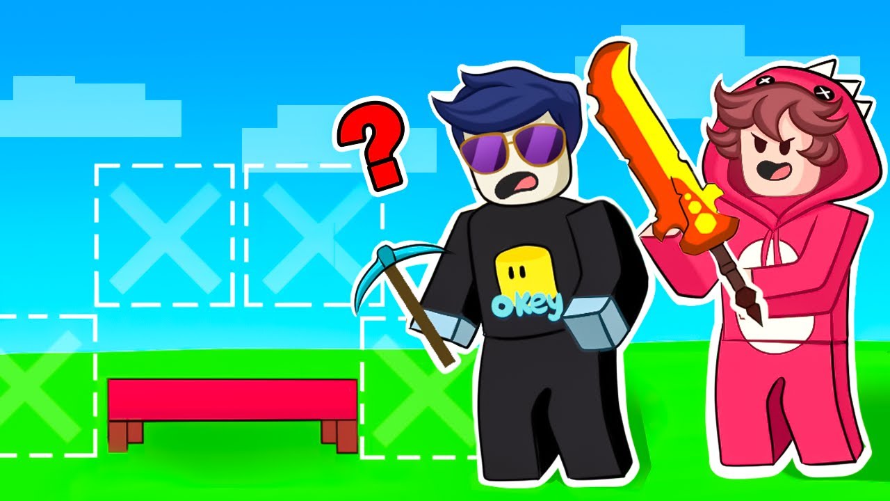 I Trolled YOUTUBERS With INVISIBLE Blocks... (ROBLOX BEDWARS) - YouTube