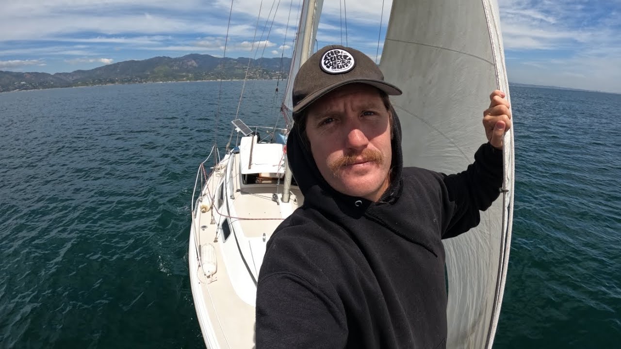 Sailing Santa Barbara to Point Conception and surfing tiny waves | Solo ...