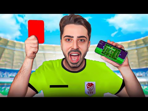 HAKEM OLDUM ve MAÇ YÖNETTİM! // EN DEĞİŞİK MOBİL OYUNLAR