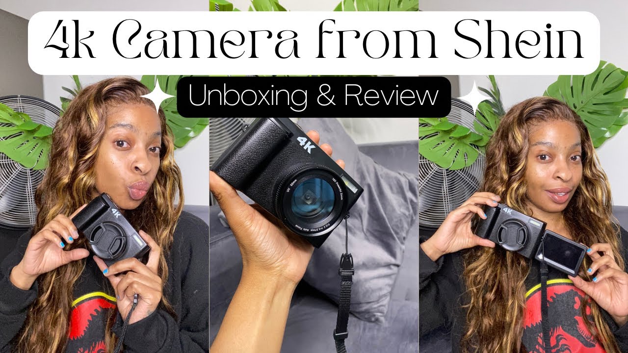4k Camera from Shein $55| Unboxing & Review| South African YouTuber ...