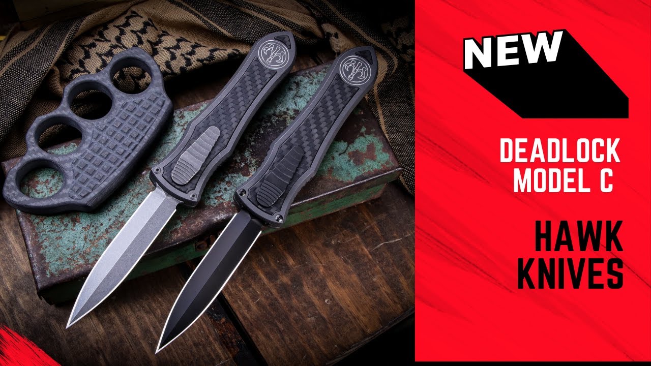 Hawk Knives Deadlock Model C OTF - YouTube