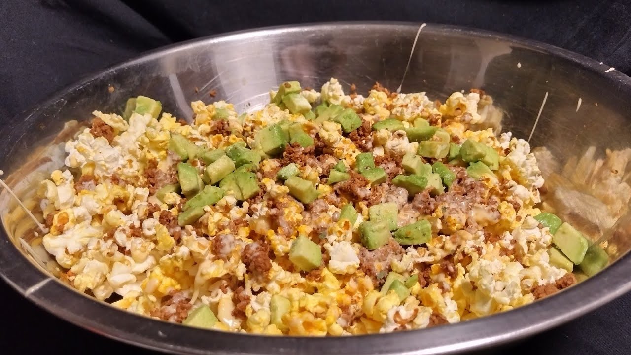NACHO POPCORN So Good! & Easy to Make, You'll Make It Every Day - YouTube