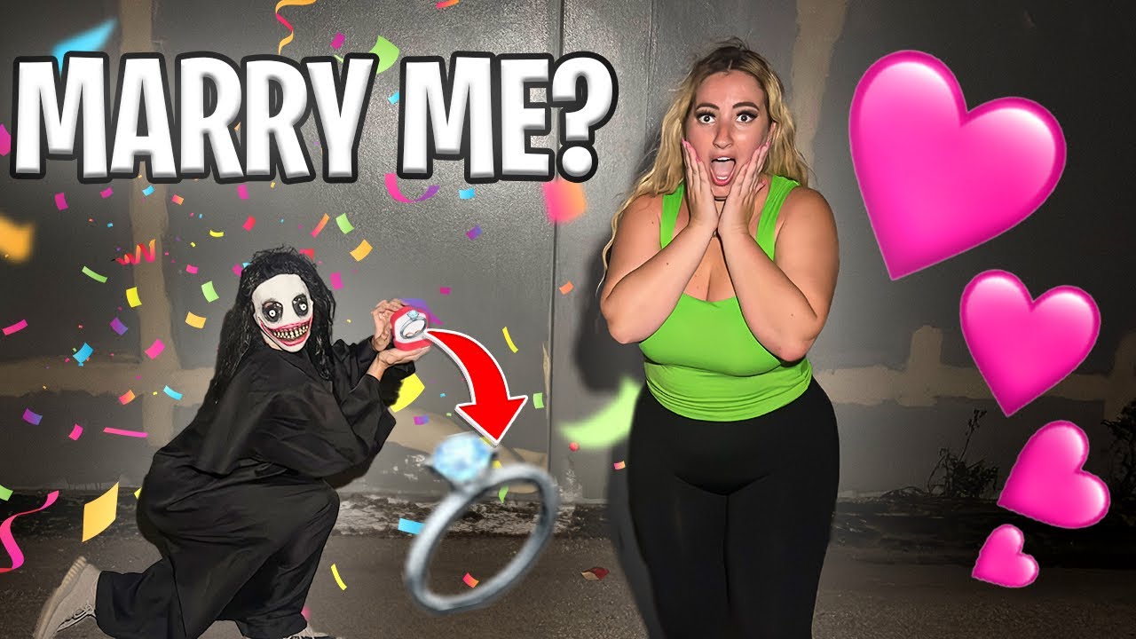 JEFF THE KILLER WANTS TO MARRY ME... - YouTube