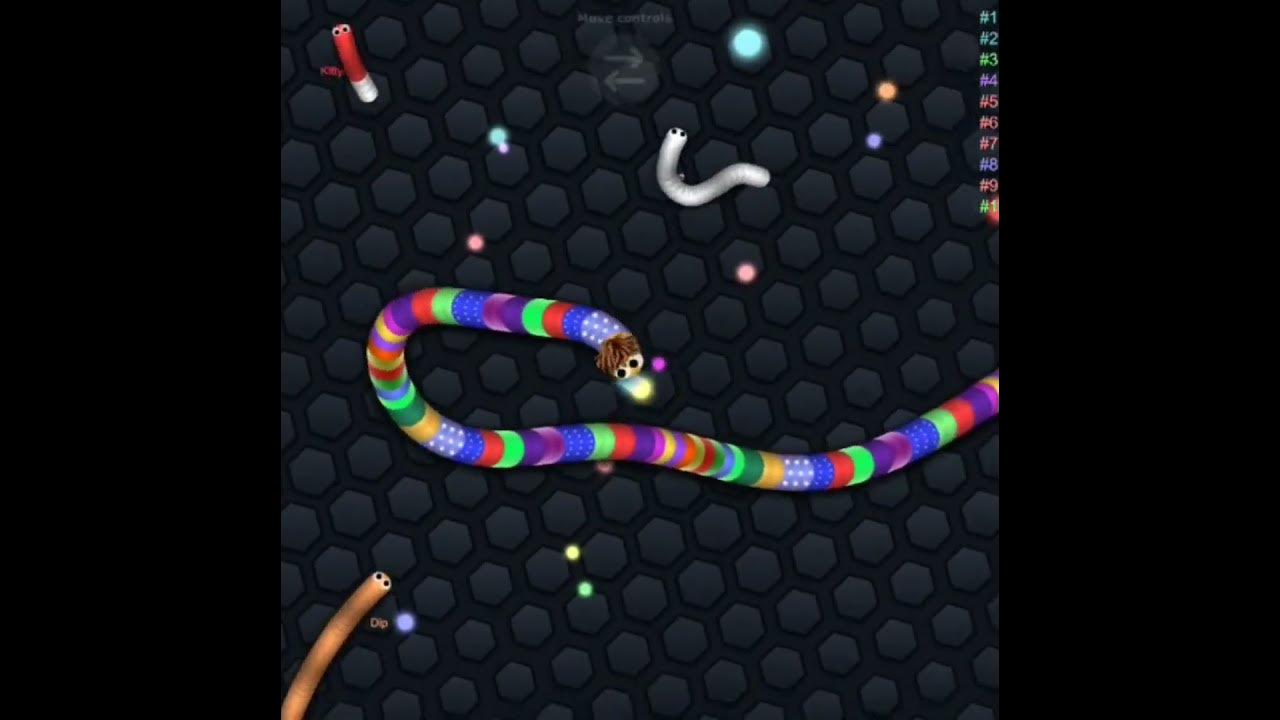 Epic Slither.io Gameplay: Conquer the Leaderboard with These Tips and Tricks! Professional ...