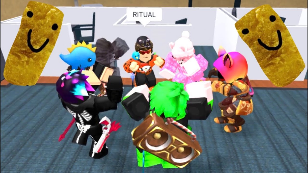 Murder mystery 2 CHICKEN NUGGET RITUAL!!! - YouTube