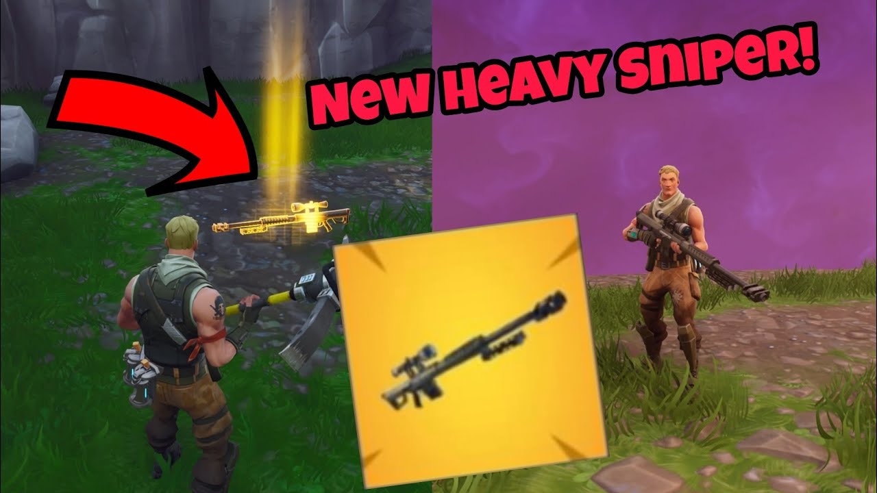 *New* Heavy Sniper Gameplay - Fortnite Battle Royale - YouTube