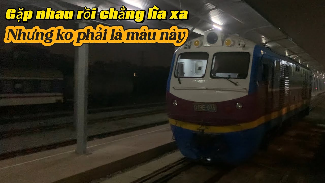 Hành trình tàu LP7 Long Biên-Hải Dương gặp D19E-976 màu mới ngày 22/12/2024 - YouTube