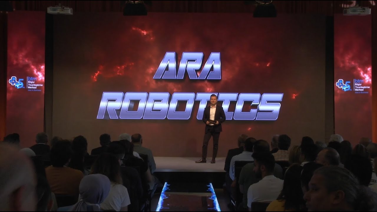 28 Haziran 2022 Sahne XL Girişim Sunumları - Ara Robotics - YouTube