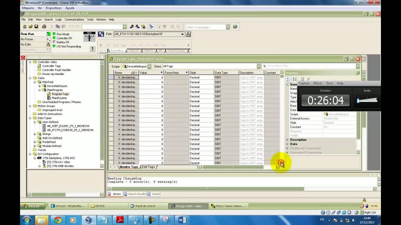 tutorial Devicenet - YouTube