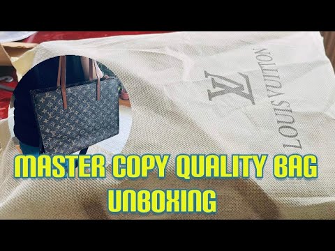 Master copy quality bag -Unboxing / Pilipina in Sweden - YouTube