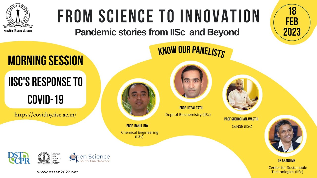 'Indigenous ICU Ventilator' Morning session 2 by Prof Sushobhan Avasthi, CeNSE (IISc) - YouTube