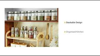 Solimo Plastic Storage Containers Amazon #youtube #videossky