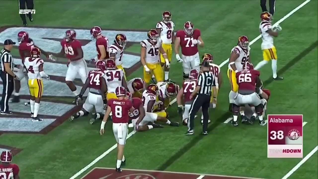 USC vs Alabama 2016 - YouTube