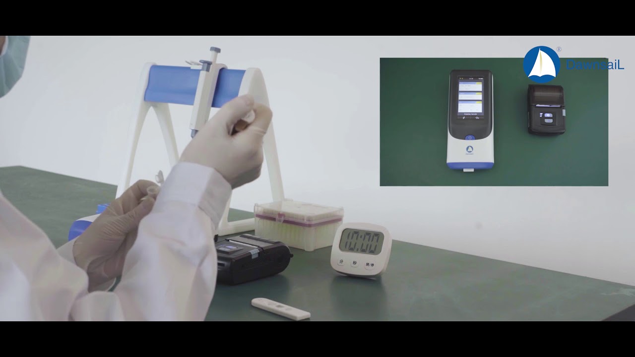 Dawnsail portable quantitative fluorescent reader with Bluetooth ...