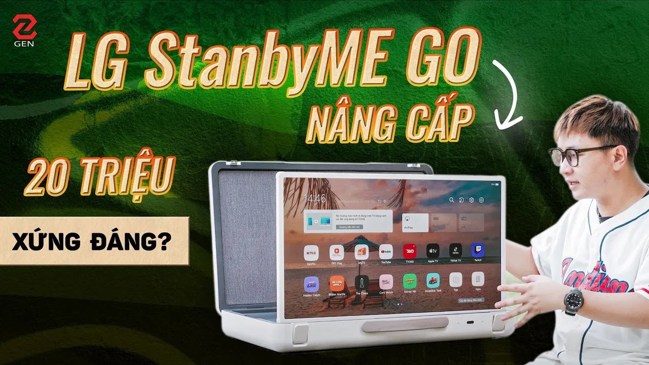 Đánh giá LG StanbyME GO: nhiều nâng cấp quá ngon, gần 20 triệu đáng mua ...