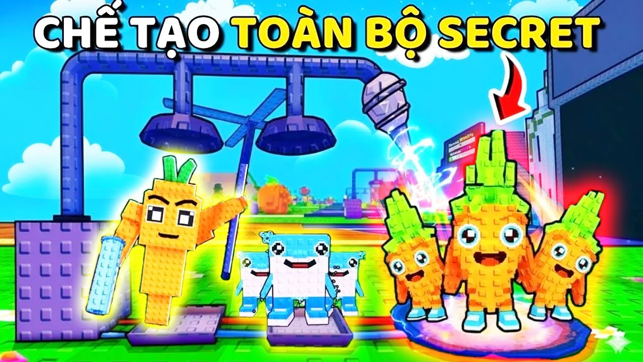 MÌNH BUFF MAX LUCK MỞ KHÓA TOÀN BỘ BRAINROT SECRET Trong PLANT VS ...