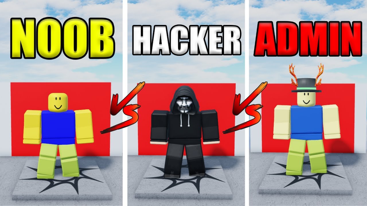 OBBY CREATOR NOOB VS HACKER VS ADMIN - YouTube