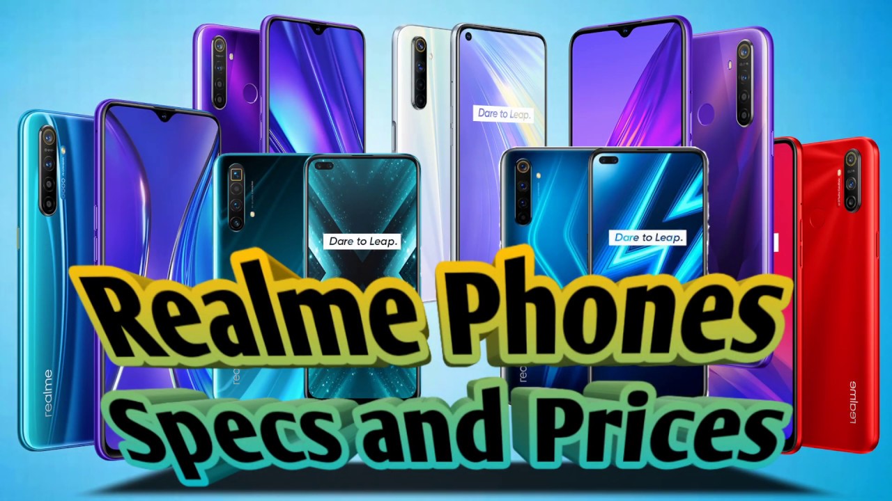 Realme Smartphones Official Pricelist (2020) - YouTube