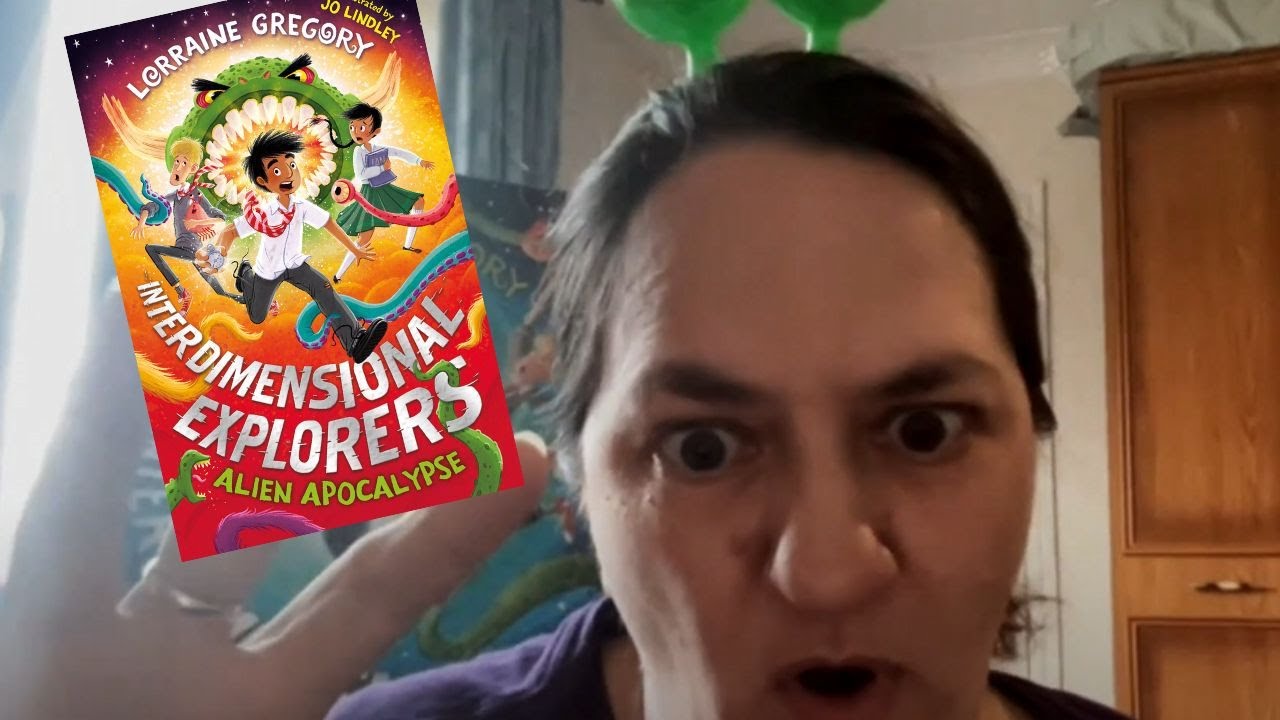 Lorraine Gregory reads from Interdimensional Explorers: Alien Apocalypse #authorreading #kidlit ...