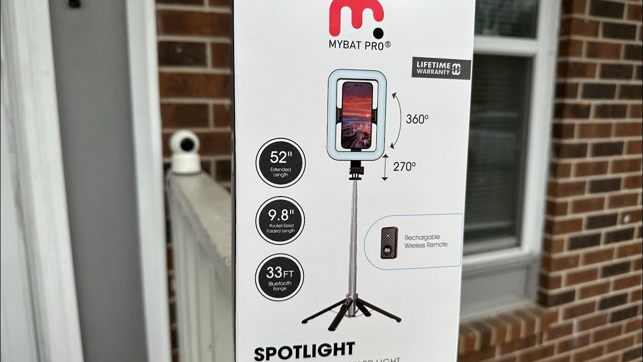 MyBat Pro selfie stick perfect picture tripod, - YouTube