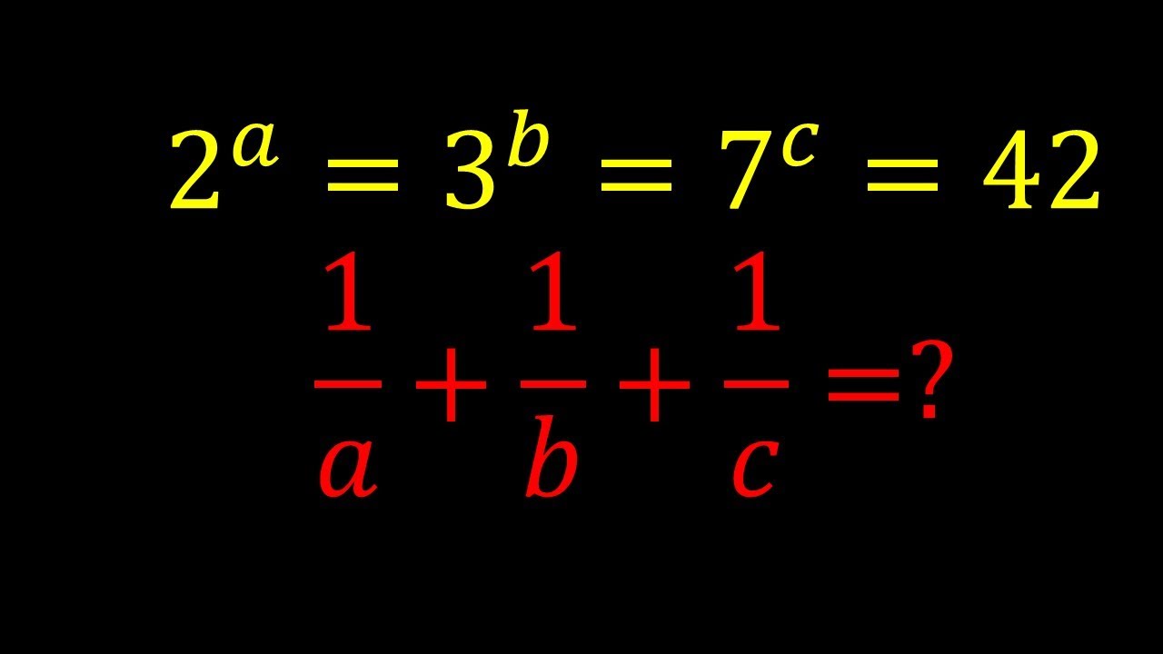 An quick and easy problem on exponential function - YouTube