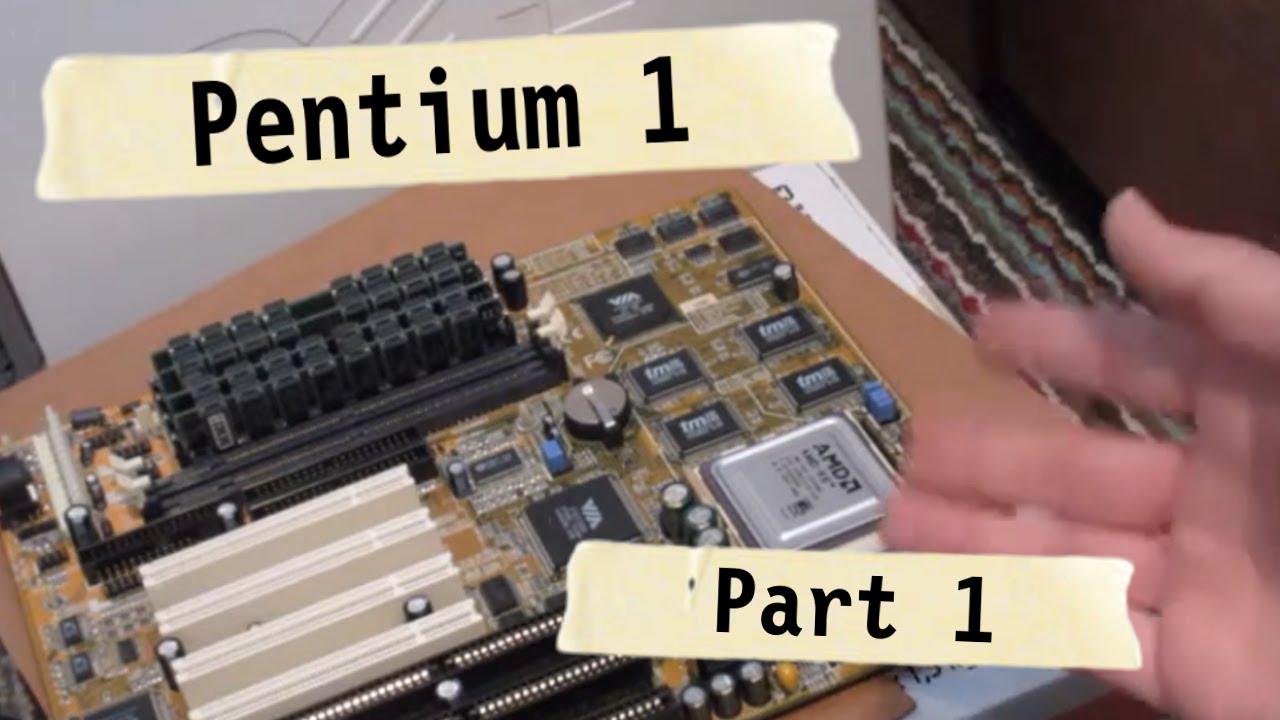 Pentium 1 Build for DOS and Windows - Preparation - YouTube