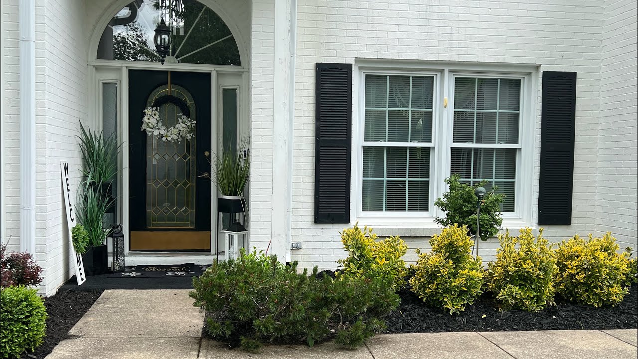 Front & Backyard Refresh, Trees , Shrub And Mulch #tree #mulch #refresh ...