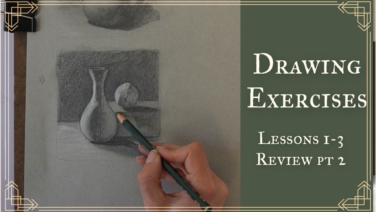 Self -Taught Artist Lesson 4.2: Drawing Exercises - YouTube