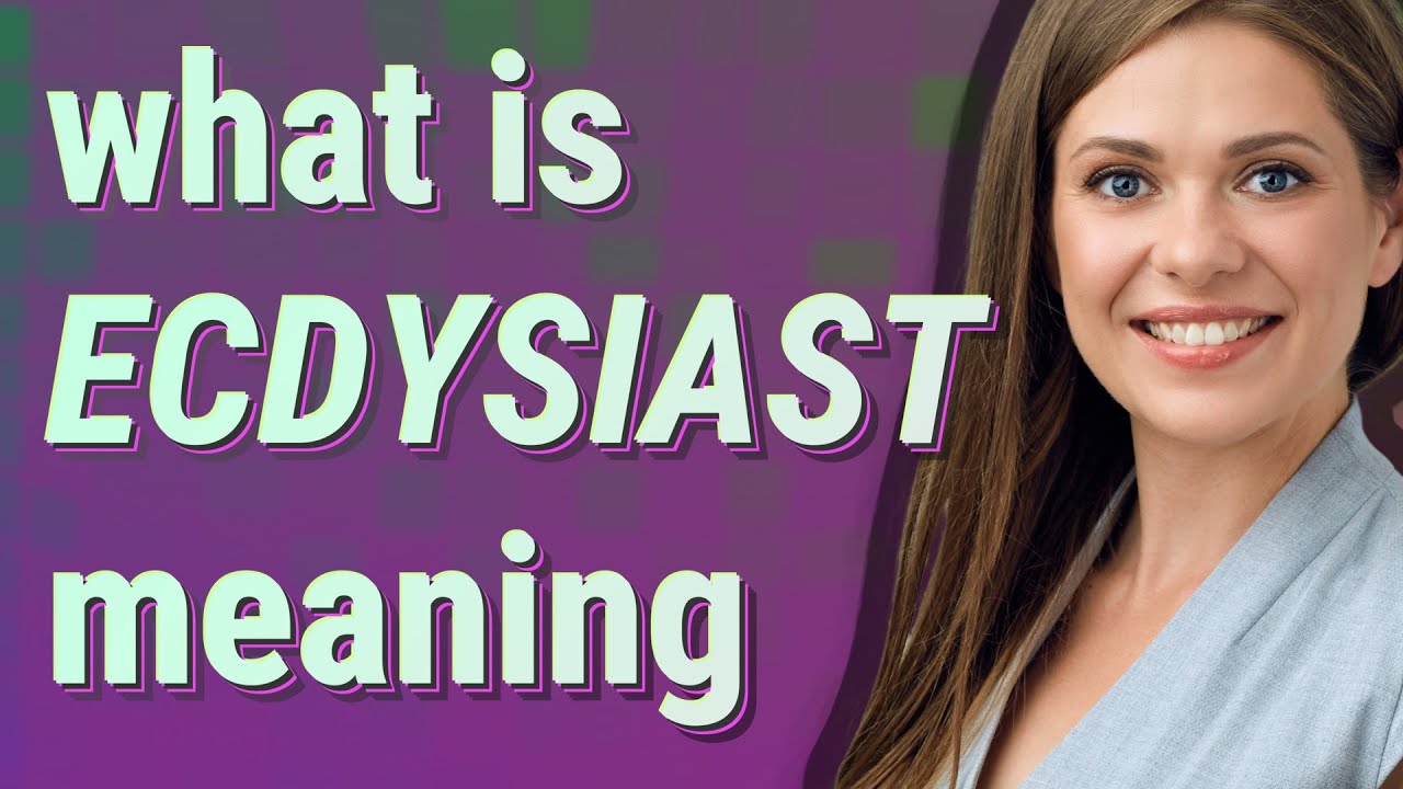 Ecdysiast | meaning of Ecdysiast - YouTube