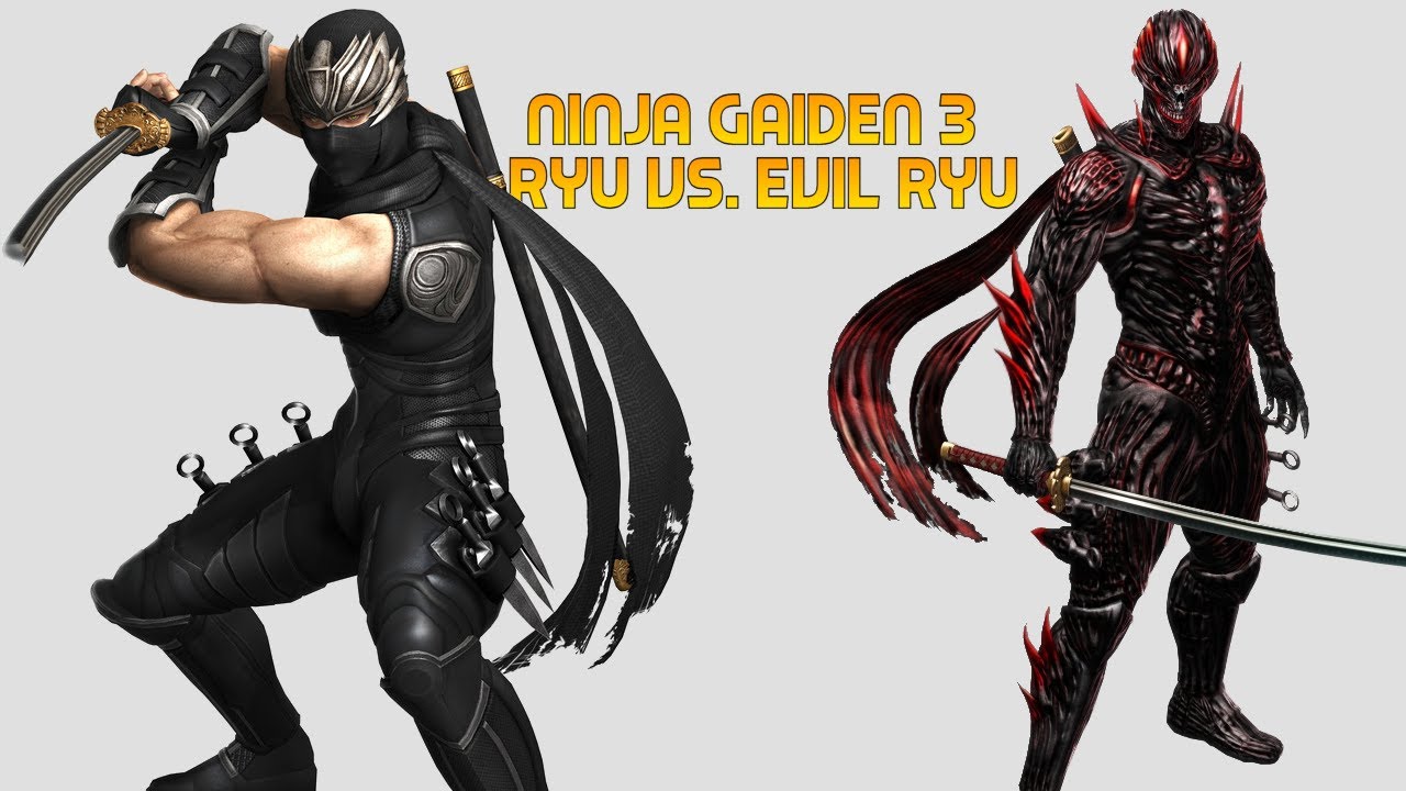 Wii U - Ninja Gaiden 3 Razor's Edge - Evil Ryu Boss - YouTube