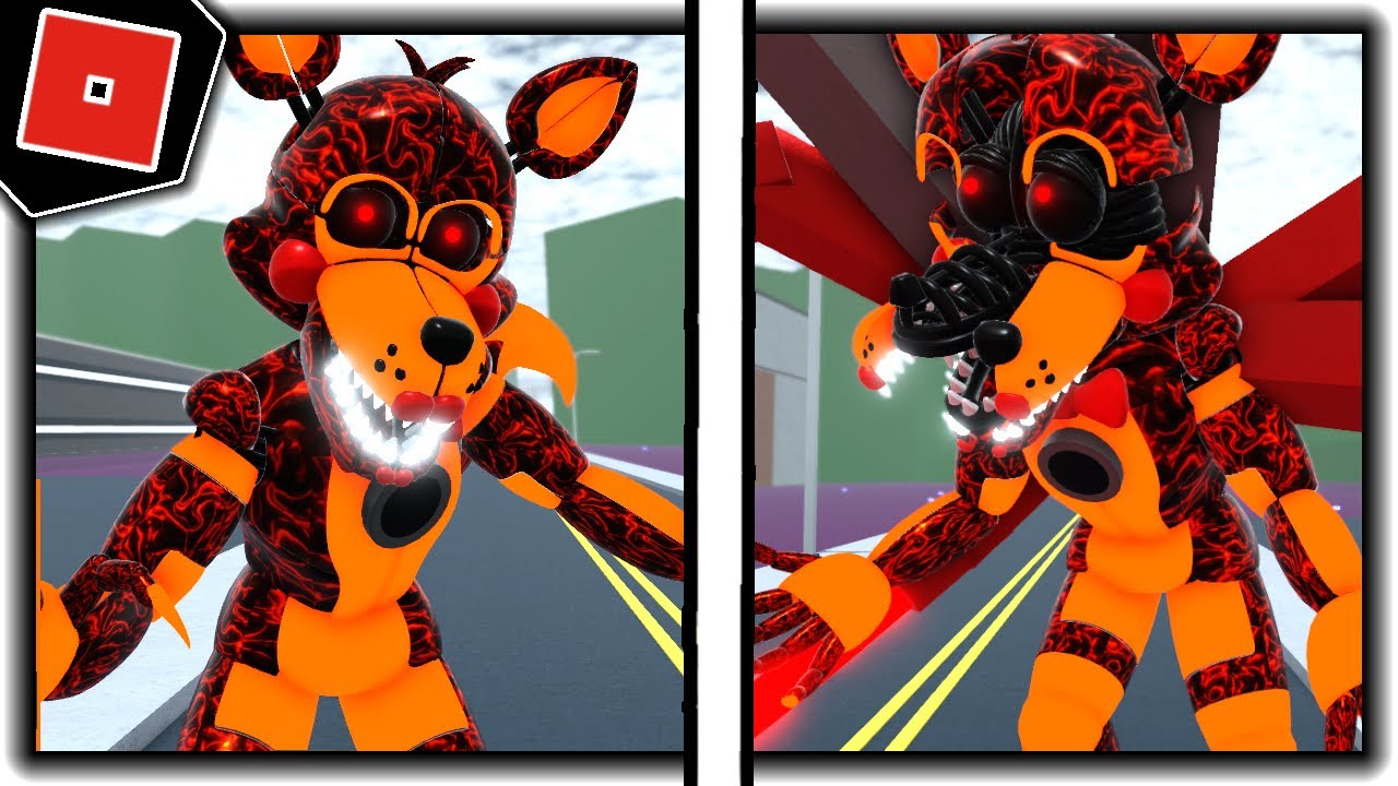 How to get "MAGMA LORE BENDER" BADGE + MORPH/SKIN in THE FNAF OVERNIGHT ...