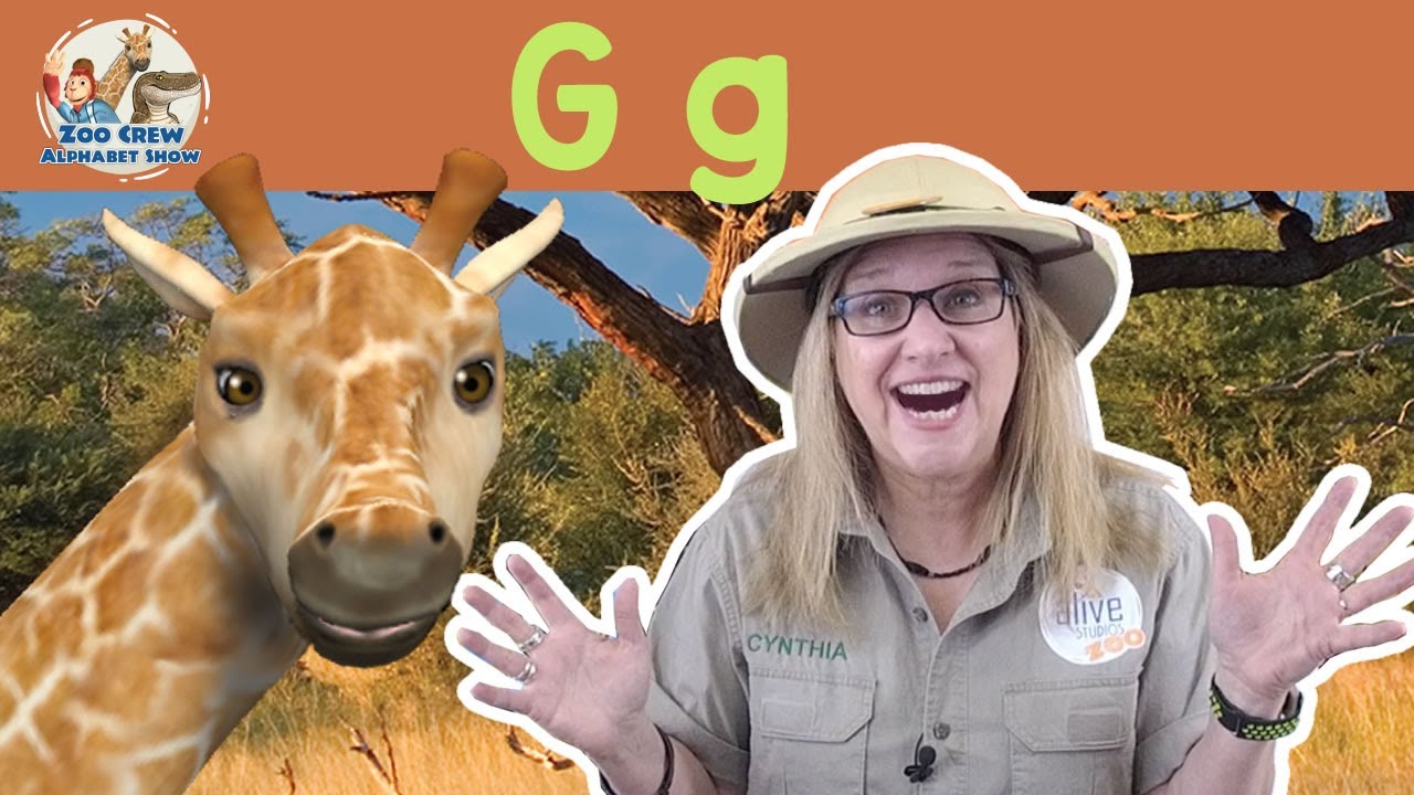 Zoo Crew Alphabet Show | Giraffes and Letter G - YouTube