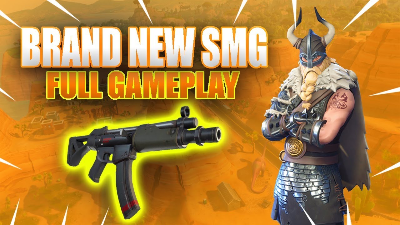 NEW SMG IS AMAZING! Fortnite Solo High Kill Win with Hogman - YouTube