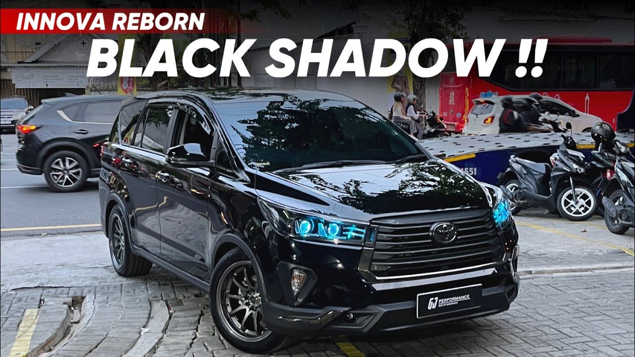 INNOVA REBORN BLACK SHADOW CONCEPT !! MODIF SIMPEL TAPI CAKEP - YouTube