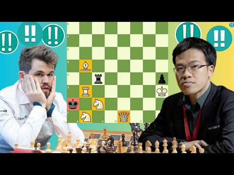 Perfect Chess Game : 113 By Magnus Carlsen vs Lê Quang Liêm #chess # ...