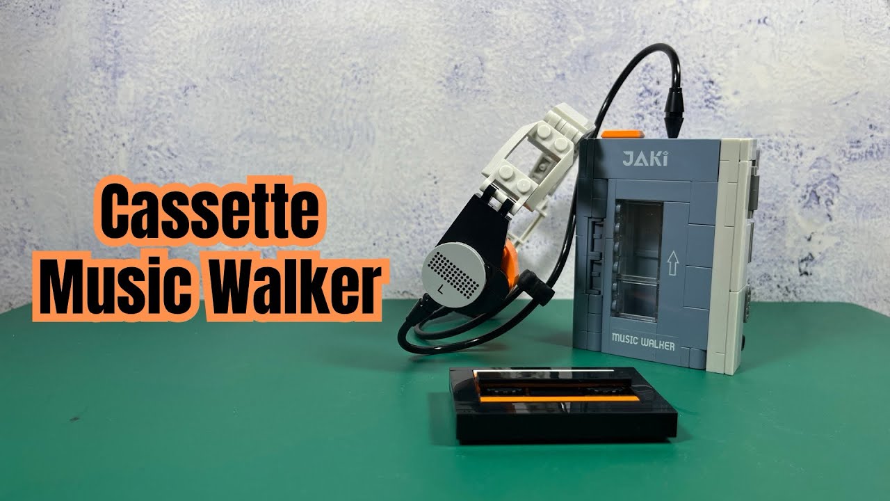 Unboxing and Build | JAKI Maker POP 1979 Cassette Music Walker JK8212 ...