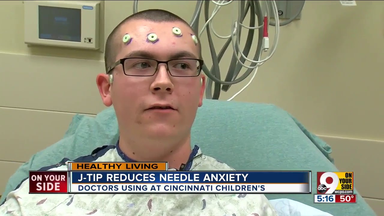 J-Tip reduces needle anxiety - YouTube