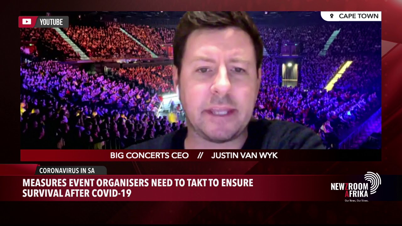 CEO at Big Concerts, Justin Van Wyk talks about events during COVID-19 ...